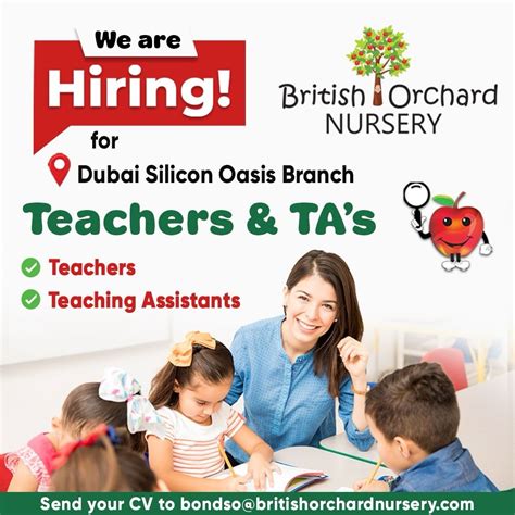 Jannat Raza On Linkedin Job Opening Eyfs Teacher Dubai Silicon