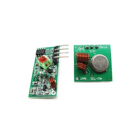 Kit émetteur Récepteur 433 Mhz Pour Arduino Ou Raspberry Pi Raspberry