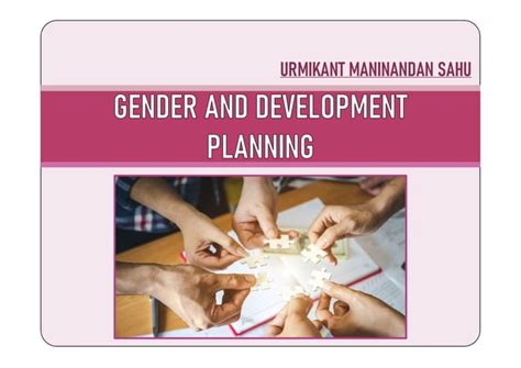 Gender And Development Planning PDF