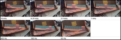 spectrum analyzer using msgeq7 and 32 x 8 neopixel