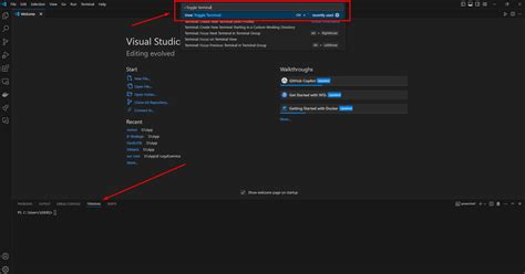 Menjalankan Terminal Di Visual Studio Code
