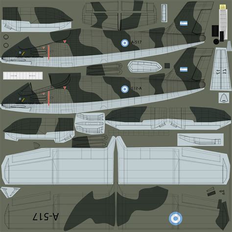 Fma Ia 58 Pucara 3d Model Turbosquid 1193032