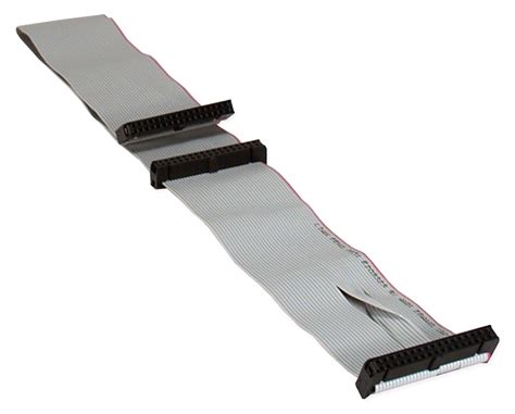 18 Inch Universal 34 Pin Floppy Drive Ribbon Cable For 3 5 Drives