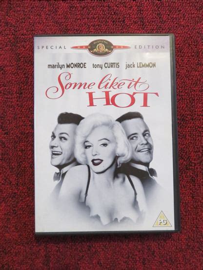 Some Like It Hot Dvd Marilyn Monroe Jack Lemmon Tony Curtis 1959 Reg