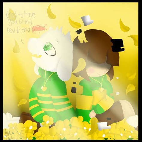 Undertale Asriel Amd Chara By Garabelle On Deviantart