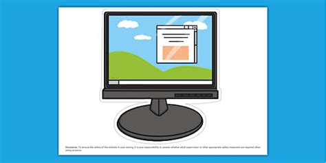 Computer Emoticon Cut Out