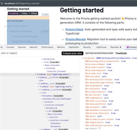 Navigation Is Often Uncollapsed By Default · Issue 2946 · Prismadocs