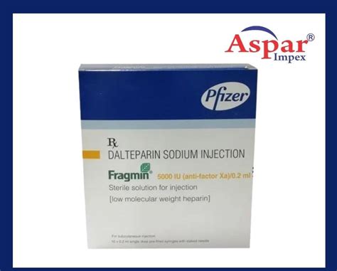 Dalteparin Sodium Injection At ₹ 350 Piece Fragmin Injection In Surat