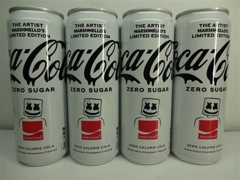 【やや傷や汚れあり】コカ・コーラ ゼロ シュガー Marshmellos Limited Edition 355ml 4本の落札情報詳細