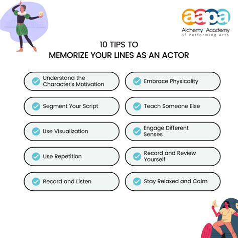 Tips For Memorizing Your Lines As An Actor AAPA