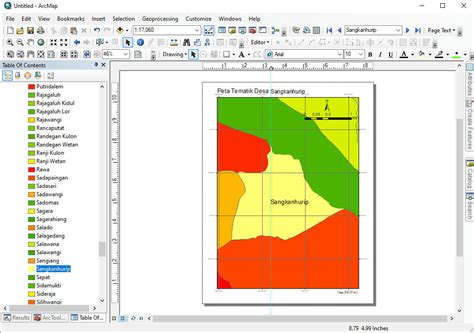 Membuat Banyak Lembar Peta Menggunakan Satu Layout Dengan Data Driven