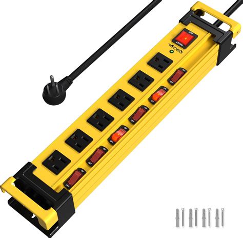 Regleta Protectora Contra Sobretensiones 2700j Con Interruptores