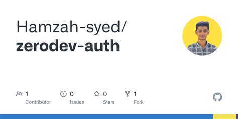 Github Hamzah Syed Zerodev Auth