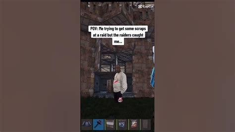 Povyou Just Wanted Some Scraps After A Raid In Rust Rustislove