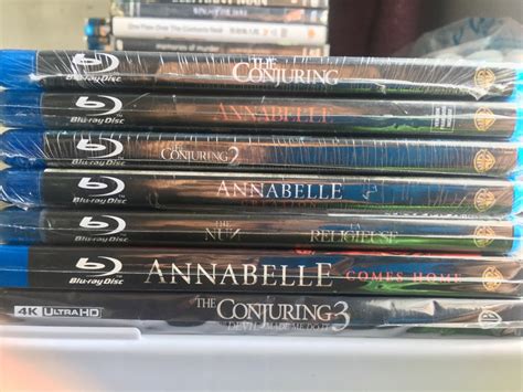 The Conjuring Universe Blurays Hobbies Toys Music Media CDs