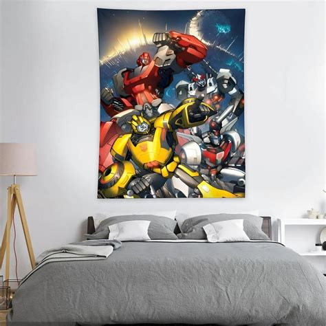 Transformer Tapestry 40 X 60 Inches Rich In Color Realistic In Details