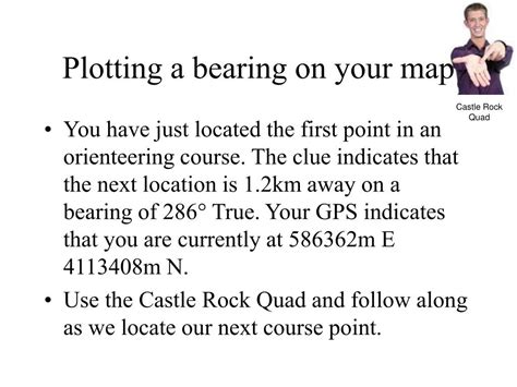 Ppt Plotting A Bearing On Your Map Powerpoint Presentation Free