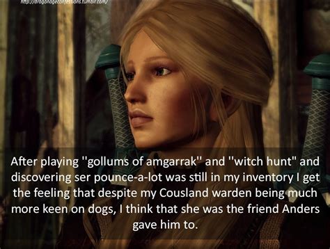 Dragon Age Confessions Confession After Playing Golems Of Amgarrak And