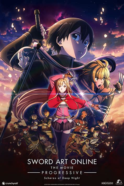 Crunchyroll Aniplex Slate New Sword Art Online Movie For February