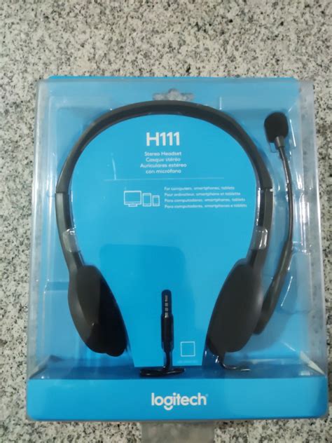 Logitech H111 Stereo Headset Audio Earphones On Carousell