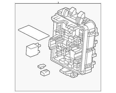 2021 2022 Gm Battery Distribution Engine Compartment Fuse Block