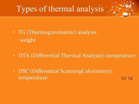 Differential Thermal Analysis Dta Pptx Chemistry Science