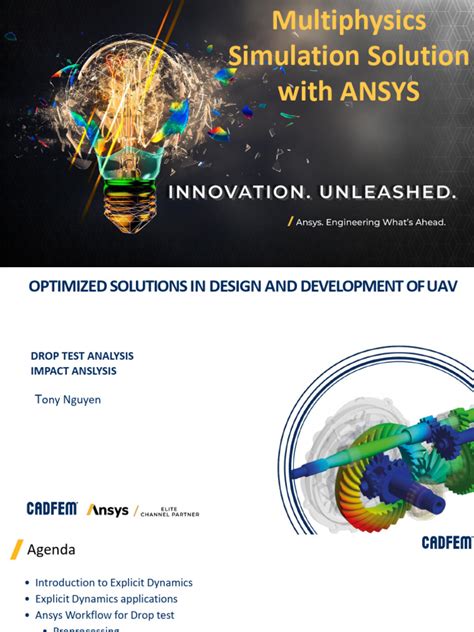 Uav Drop Test Impact Analysis In Ansys Tv Ver Pdf