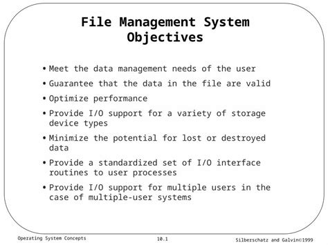 Ppt File Management System Objectives Dokumentips
