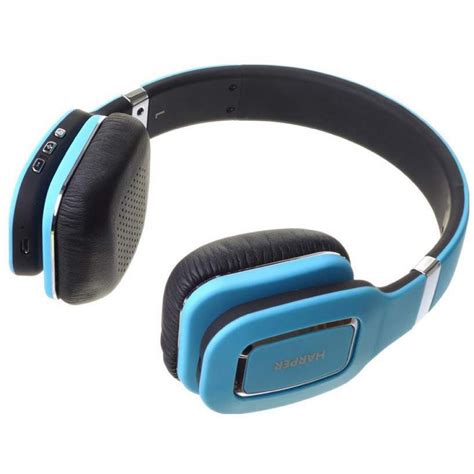 Закрытые беспроводные наушники Harper HB-402 Blue для айфона - Audio ...