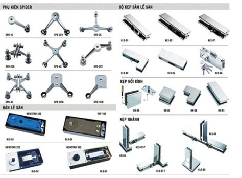 Báo Giá Phụ Kiện Cửa Kính Cường Lực Thủy Lực Vvp Kinlong