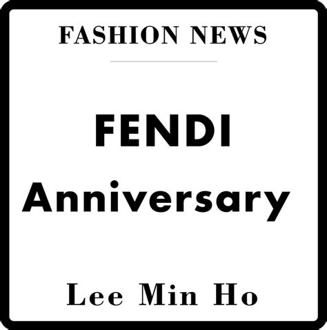 배우 이민호 펜디 바게트백 25주년 기념 패션쇼 패션 만나보기 네이버 블로그