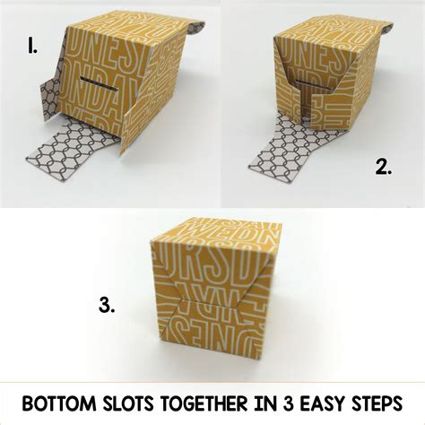 Simple Cube Cuboid Box Template Svg Download Cricut And