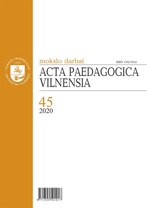 Sex Ed Experiences Of Pupils Toward Literacy In Sex Education Acta Paedagogica Vilnensia