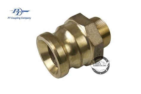 Pt Coupling Brass Coupler 20f Big River Rubber And Gasket