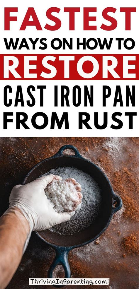How To Clean Rust Off Cast Iron Cookware