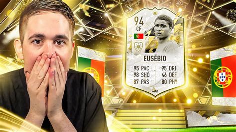 Omg I Packed Icon Moments Eusebio Fifa 22 Youtube
