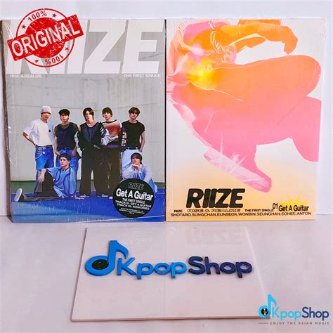 Jual READY Album RIIZE Get A Guitar 1st Single ORIGINAL KPOP ALBUM Shopee Indonesia