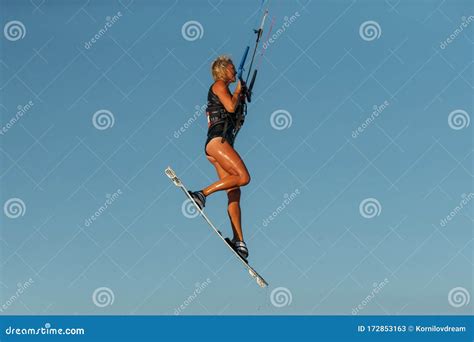 Kiteboarding Sport Stock Image Image Of Extreme Sailing 172853163