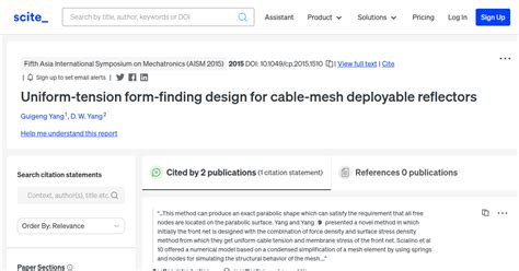Uniform Tension Form Finding Design For Cable Mesh Deployable Reflectors