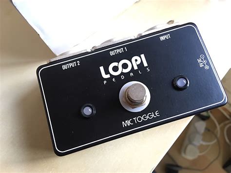 Loopi Microphone Xlr Ab Switch Pedal Reverb