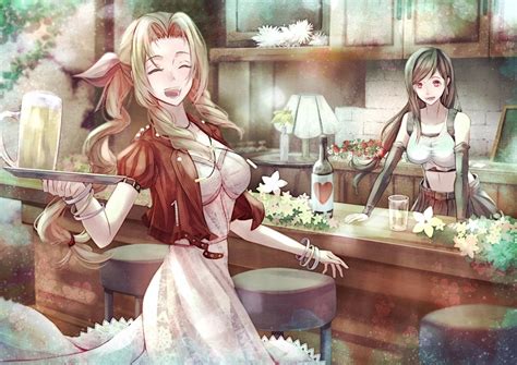 Mirrorclew Aerith Gainsborough Tifa Lockhart Final Fantasy Final
