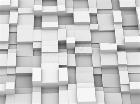 3d Abstract Cube Wall Stock Illustration Illustration Of Modern 33176352