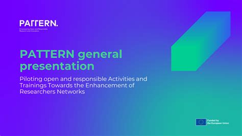 Pattern General Presentation Pattern