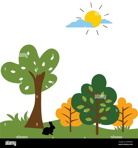 Earth Forest Stock Vector Images Alamy