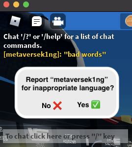 Report Inappropriate Chat Messages By Clicking On Them In Chat Engine Features Developer