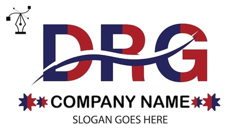 Premium Vector Drg Letter Logo