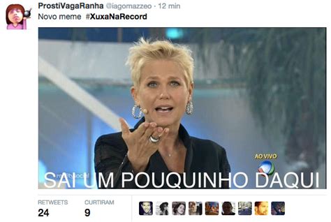 Xuxa Na Record — Em Memes Veja