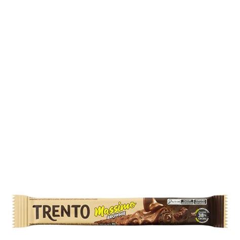 Wafer Trento Massimo Recheio Brownie 30g Drogarias Pacheco