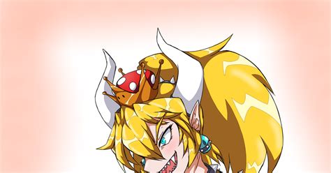 クッパ姫 描いてみた 楽描き Willhakudouのイラスト Pixiv