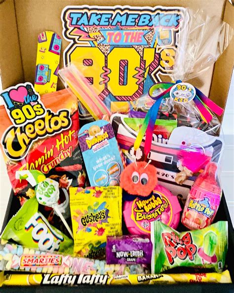 90s Nostalgia T Box Candy Toys And Cassette 90s Throwback Etsy